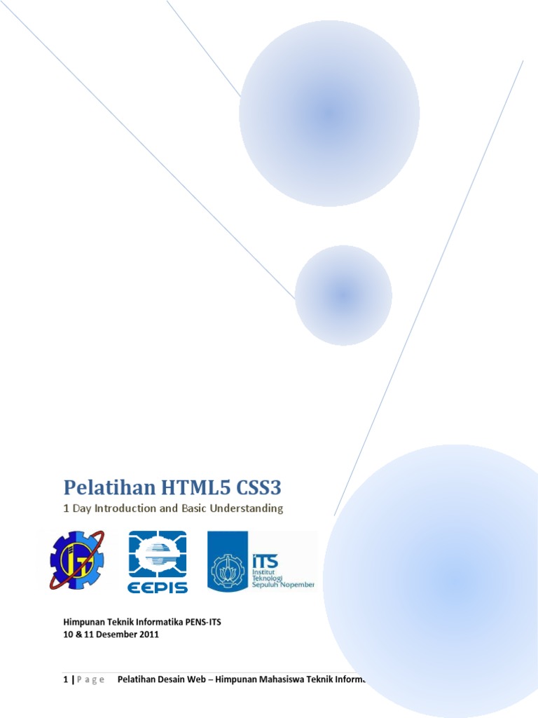Pelatihan HTML5 CSS3 | PDF