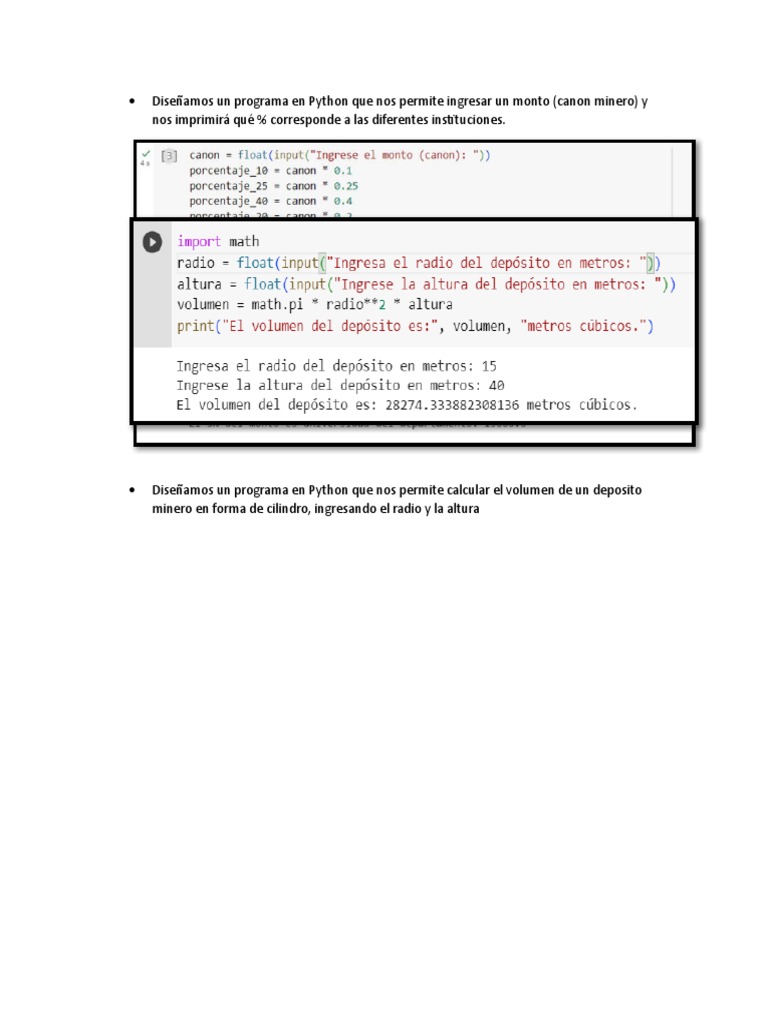 Python Programas | PDF