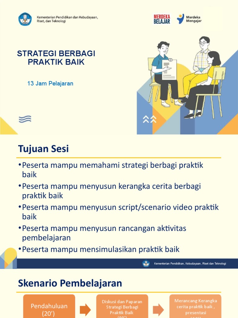 Strategi Berbagi Praktik Baik Sekolah | PDF