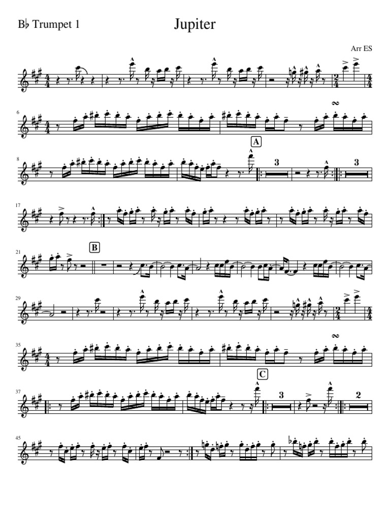 Jupiter-Bb Trumpet 1 | PDF