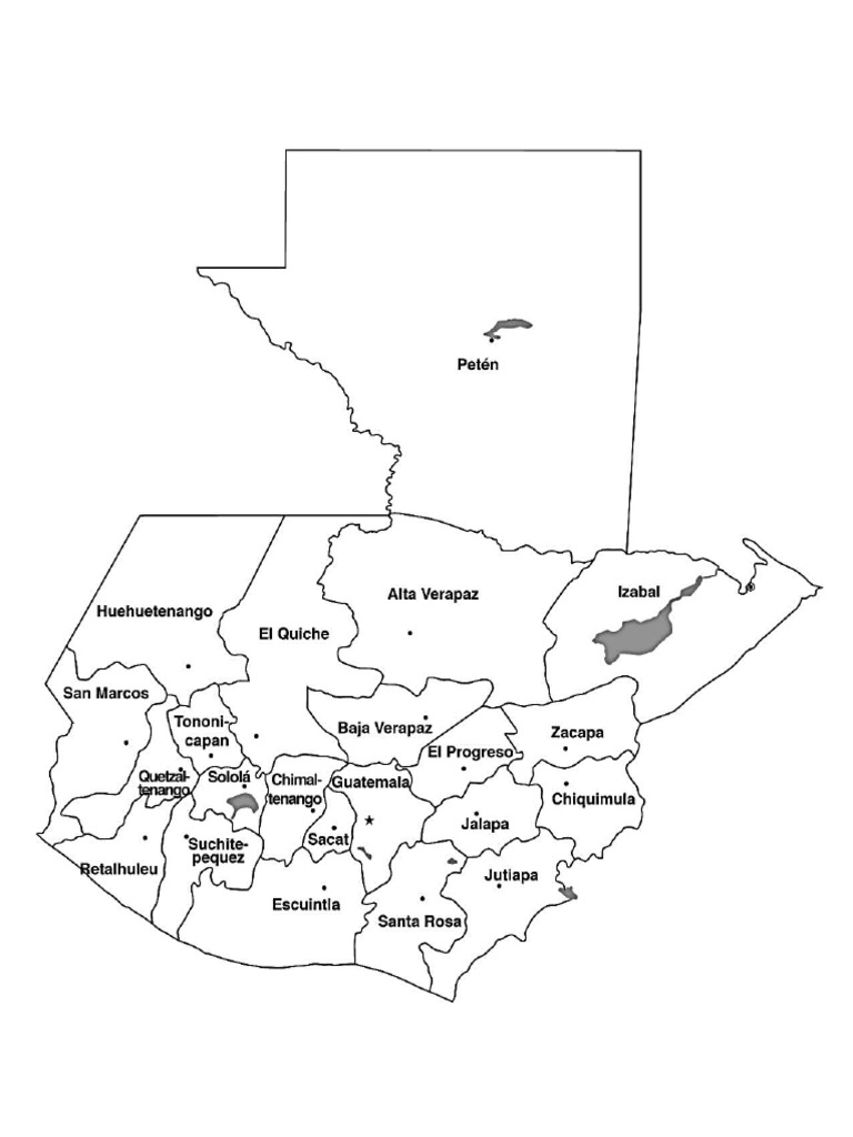 Mapas de Guatemala | PDF