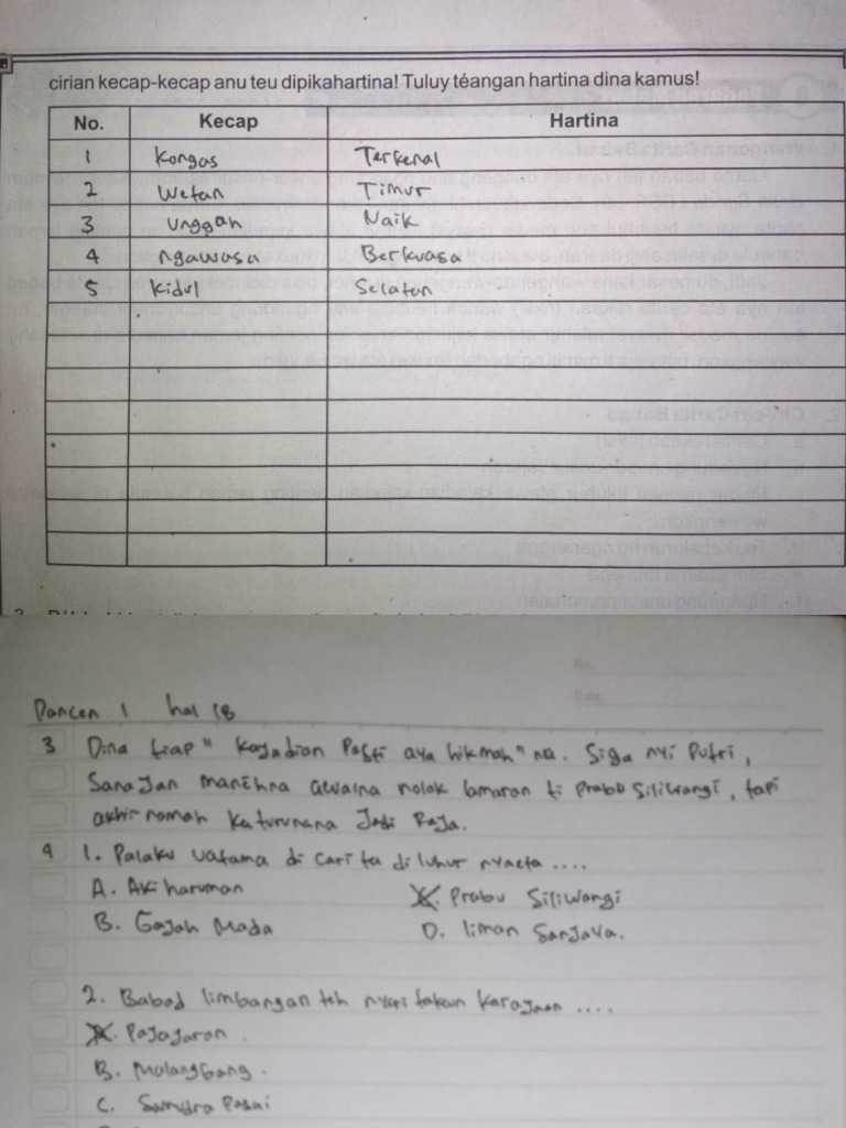 Bab 2 Bahasa Sunda KLS 10 SM1 | PDF