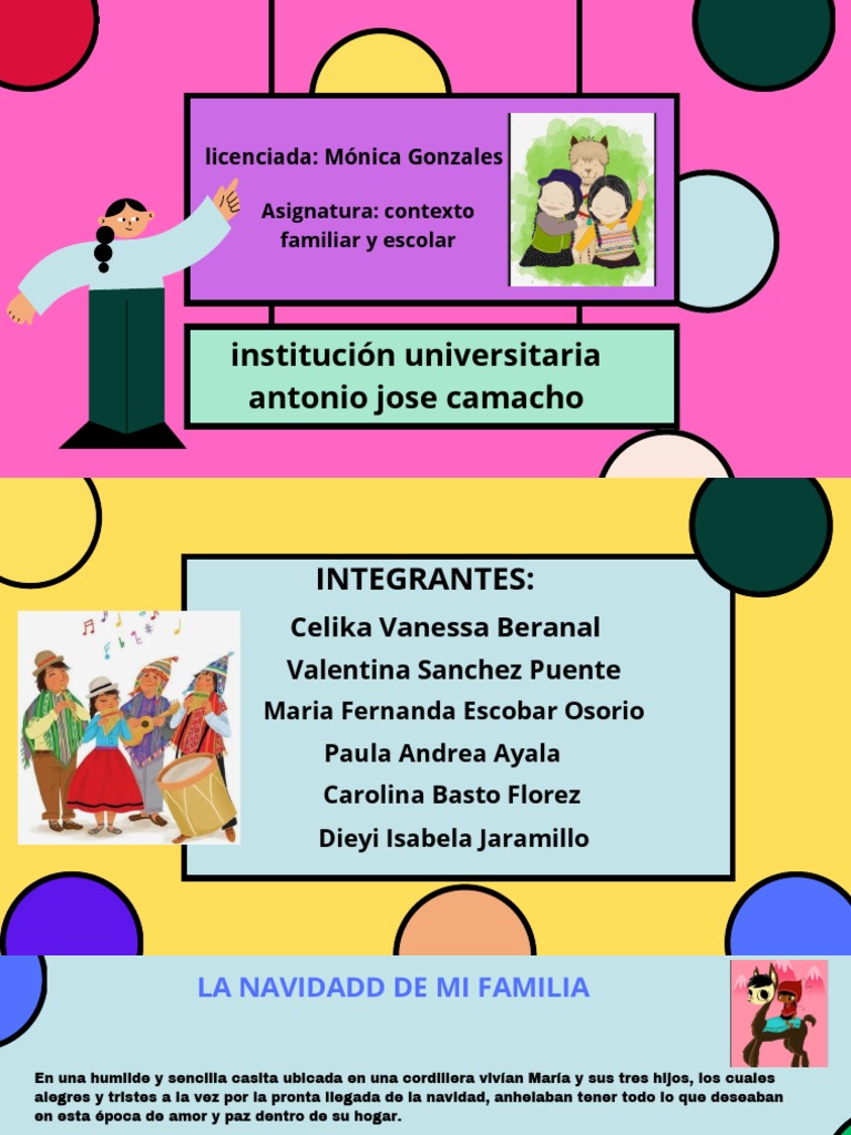 Cuento La Navidad de Mi Familia | PDF