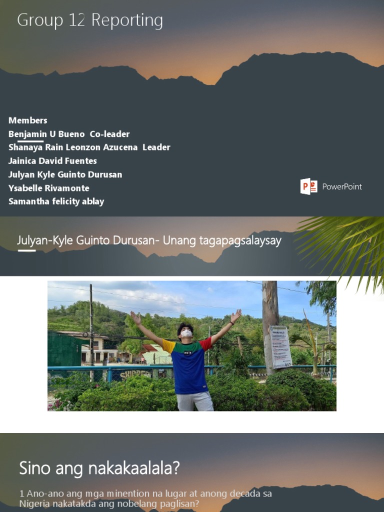 Group 12 Narrative Report | PDF
