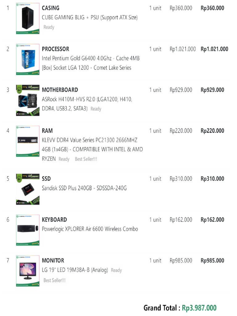 Local Preview (Sementara) Simulasi Enterkomputer Jual Beli Online ...