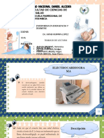 Colocacion de Monitor y Electros | PDF | Electrocardiografia | Presión sanguínea