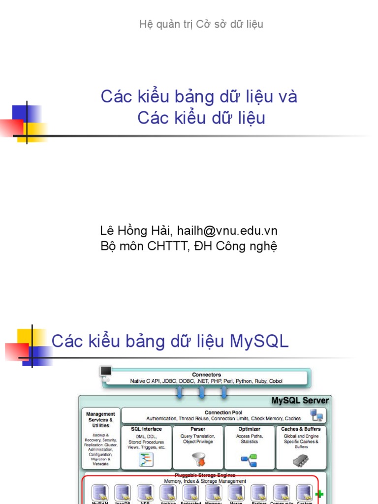 04-Cac Kieu Bang Du Lieu | PDF