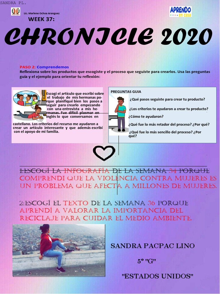 Sandra PL - Ingles-S37 | PDF | Aprendizaje