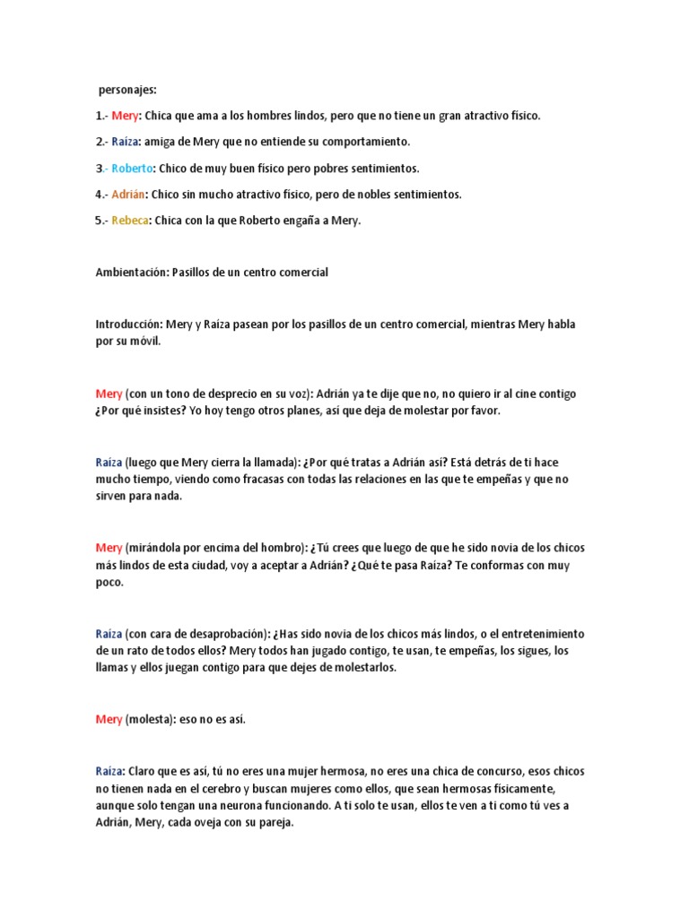 Chicos Malos y Relaciones Complicadas | PDF