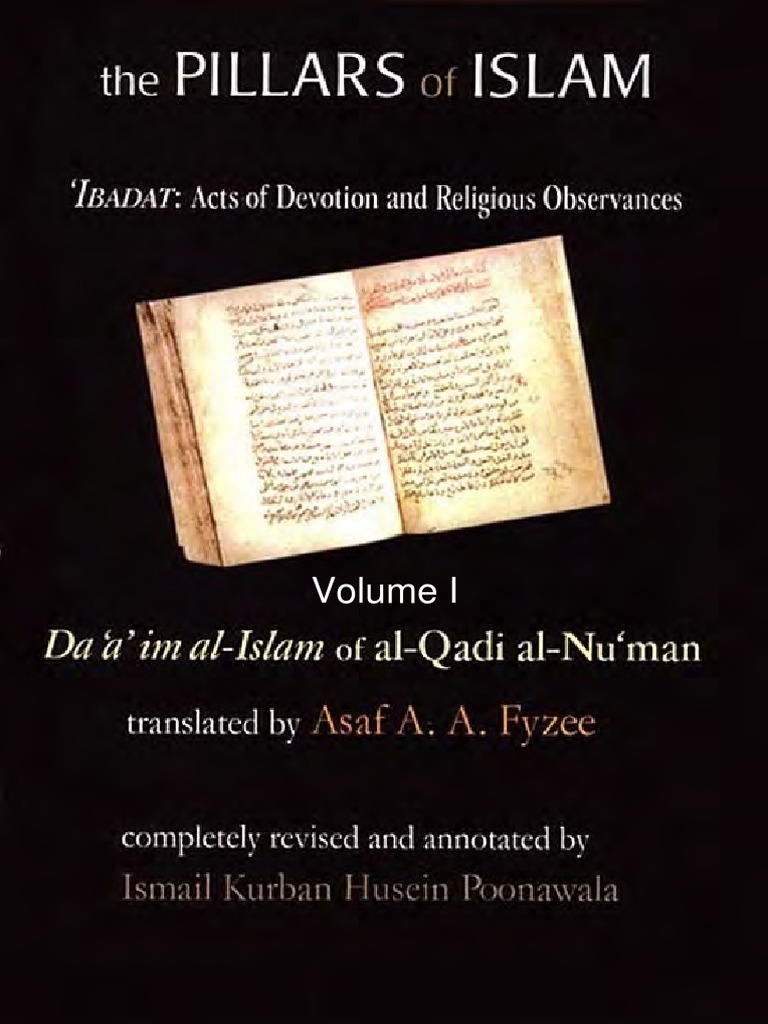 Daaim Al Islam The Pillars of Islam Vol 1 | PDF