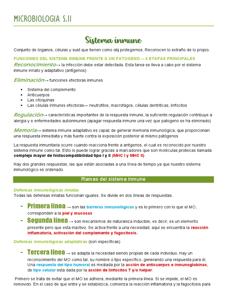 Microb Solemne 2 | PDF | Sistema inmune | Sistema complementario