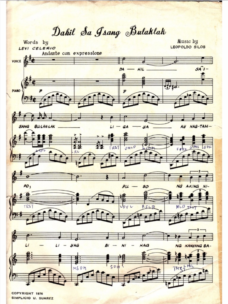 Dahil Sa Isang Bulaklak | PDF