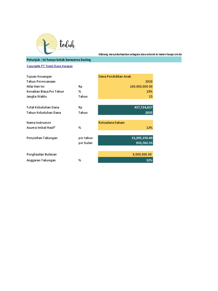 Kalkulator Finansial | PDF