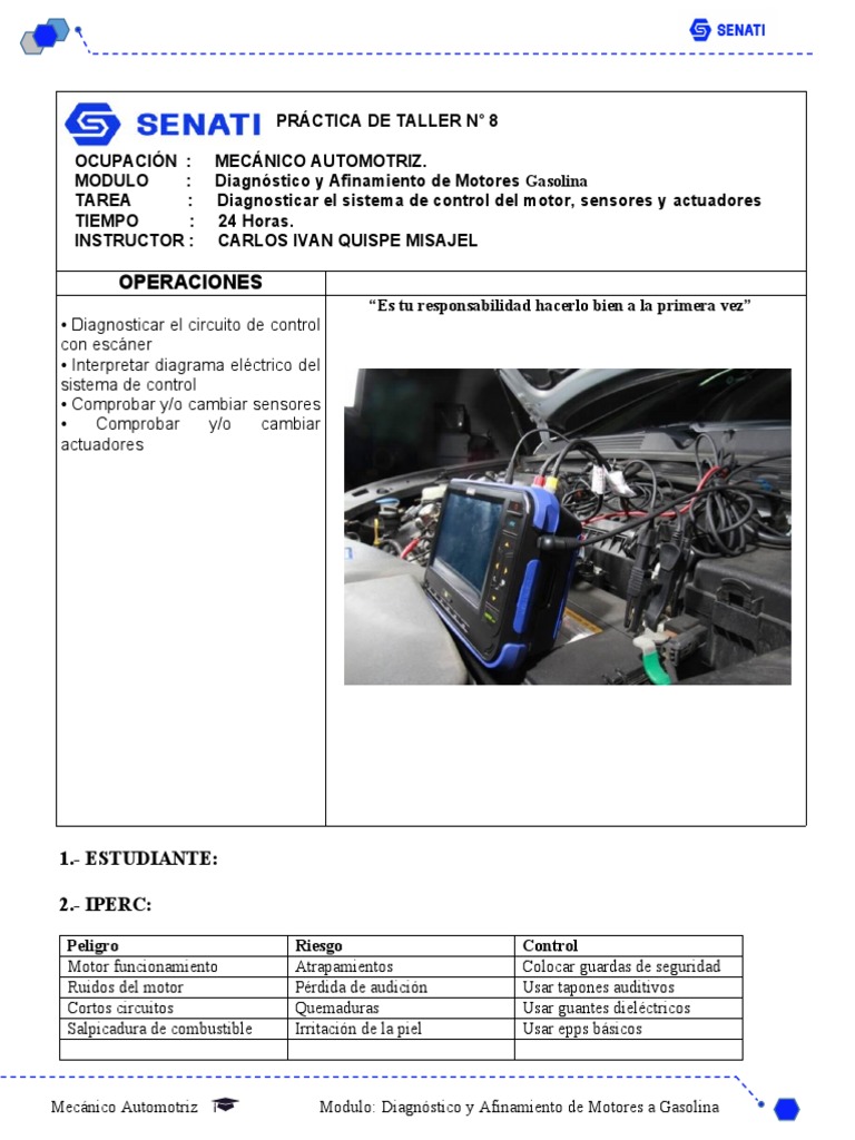Diagnóstico de Sensores CKP y CMP | PDF | Ingeniería mecánica | Bienes manufacturados