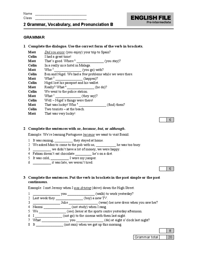 EF3e Preint Filetest 2b | PDF