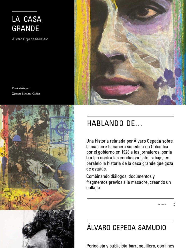 LA CASA GRANDE Sanchez Cañon Maria Ximena | PDF