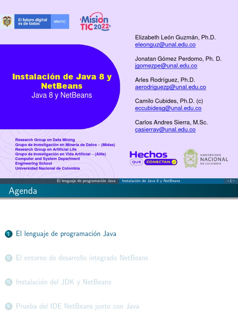 01a-Instalacion Java NetBeans | PDF | Java (lenguaje de programación) | máquina virtual de Java