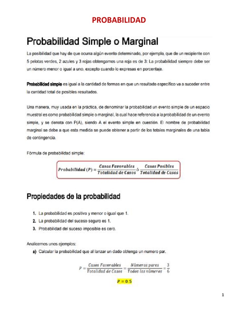 Probabilidad Básica 1 - 2022 | PDF | Probabilidad | Color