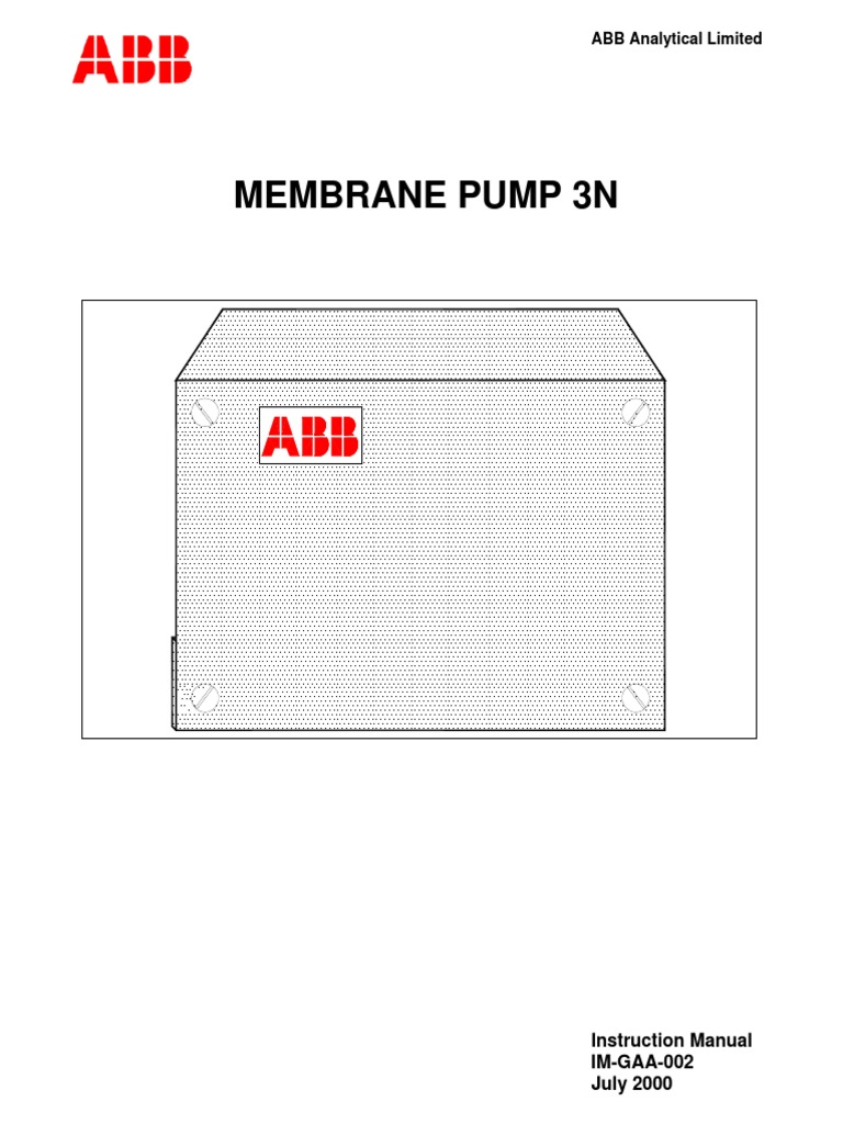 Diaphragm Pump 3N | PDF | Pipe (Fluid Conveyance) | Pump