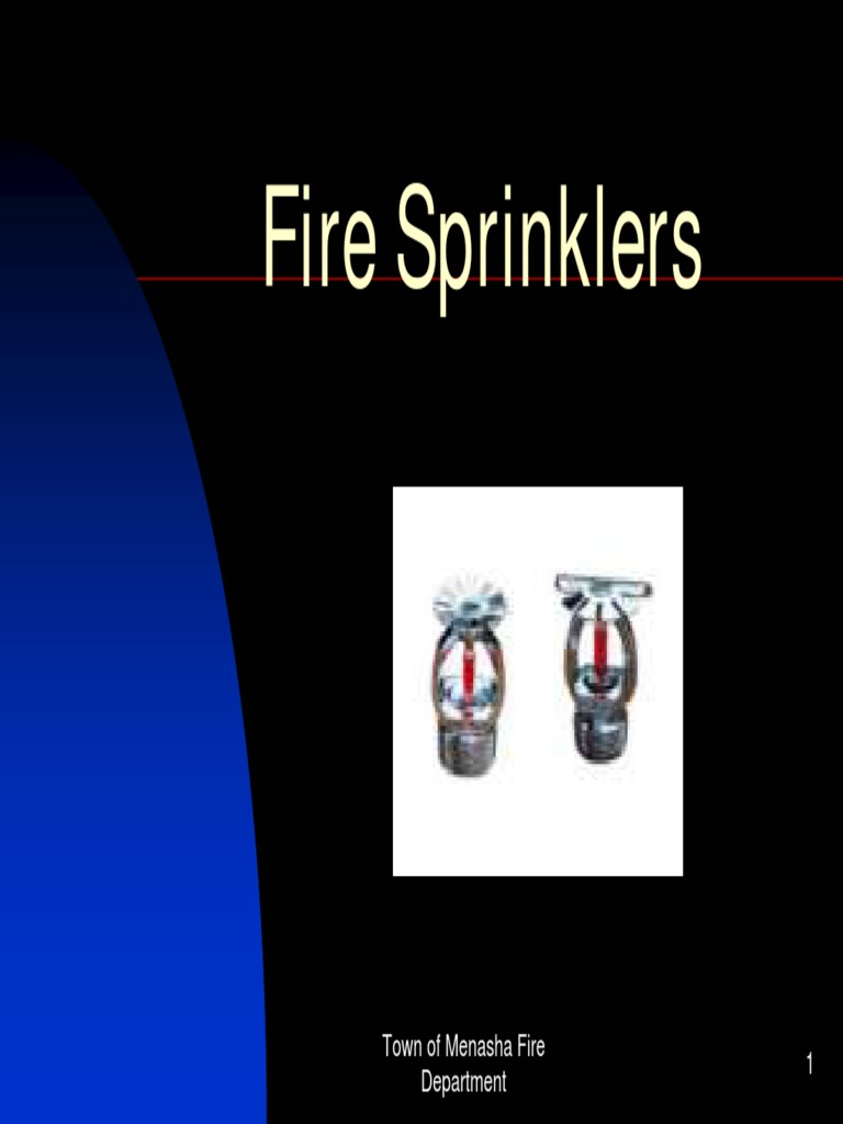 Fire Sprinklers | PDF | Fire Sprinkler System | Building Technology