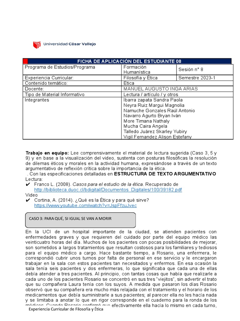 Ficha de Aplicación 08.ok | PDF | Bancos | Lealtad