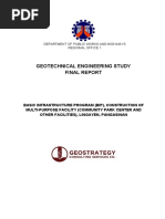 Geotechnical Soil Investigation Report o PDF | PDF | Deep Foundation ...