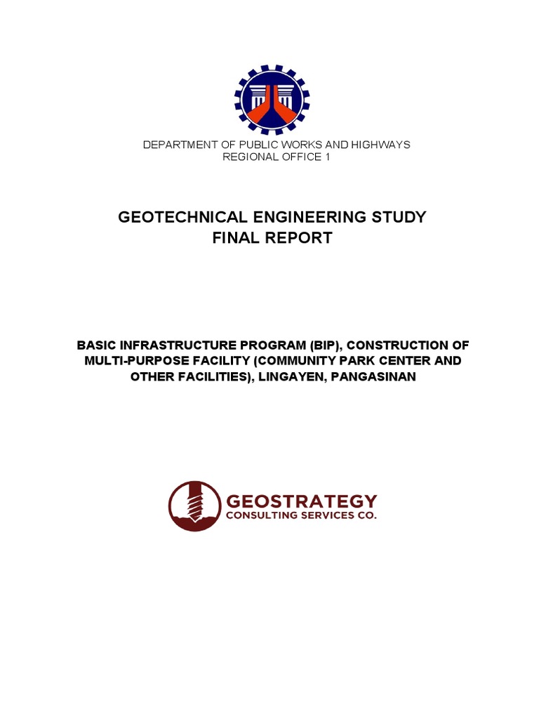 Construction of Multi-Purpose Facility (Community Park Center and Other Facilities), Lingayen ...
