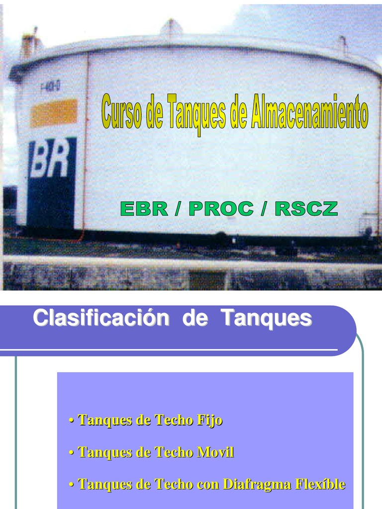Clasificación de Tanques y Diques | PDF | Dique | Tanques