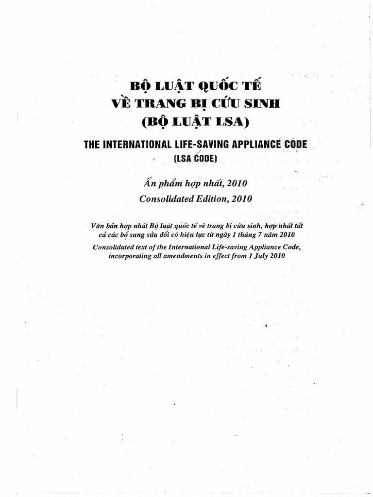 LSA Code 2010 Viet | PDF | Vietnam