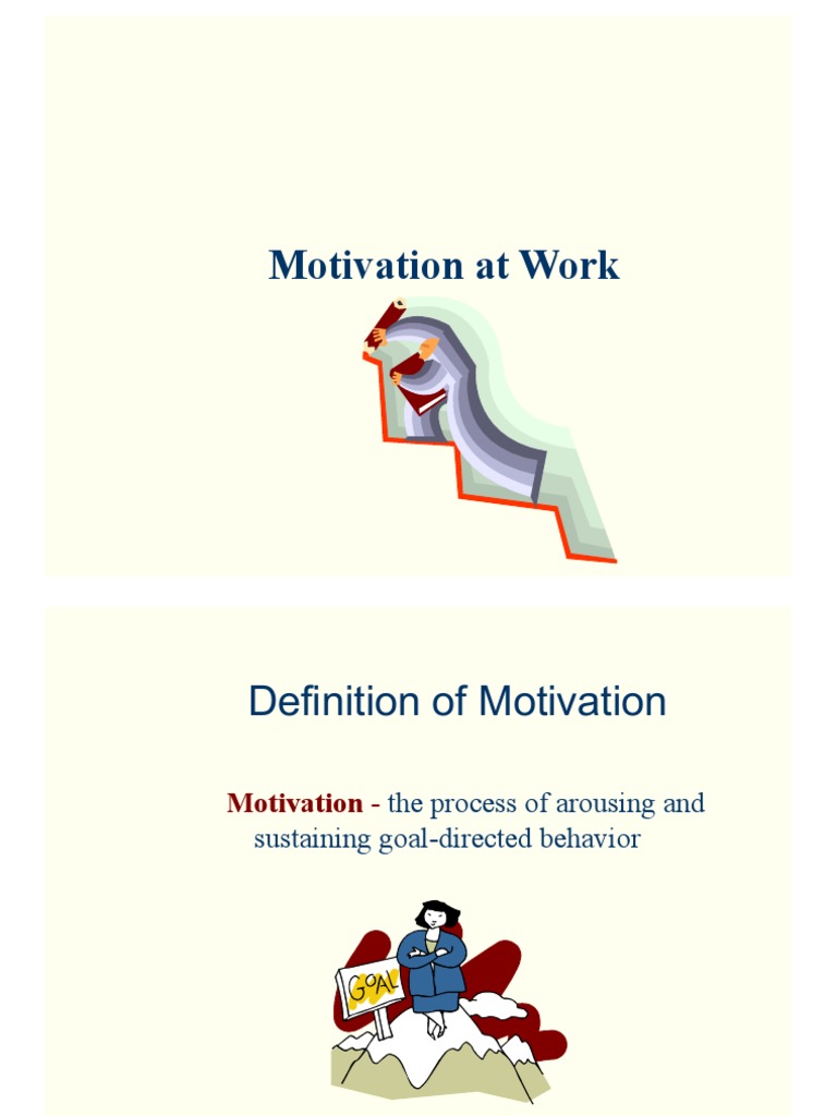 Unit 2 Motivation | PDF | Motivational | Motivation