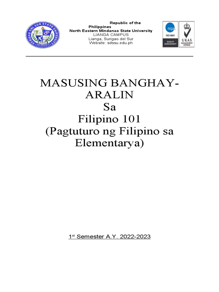 LP Sa FIl101 | PDF
