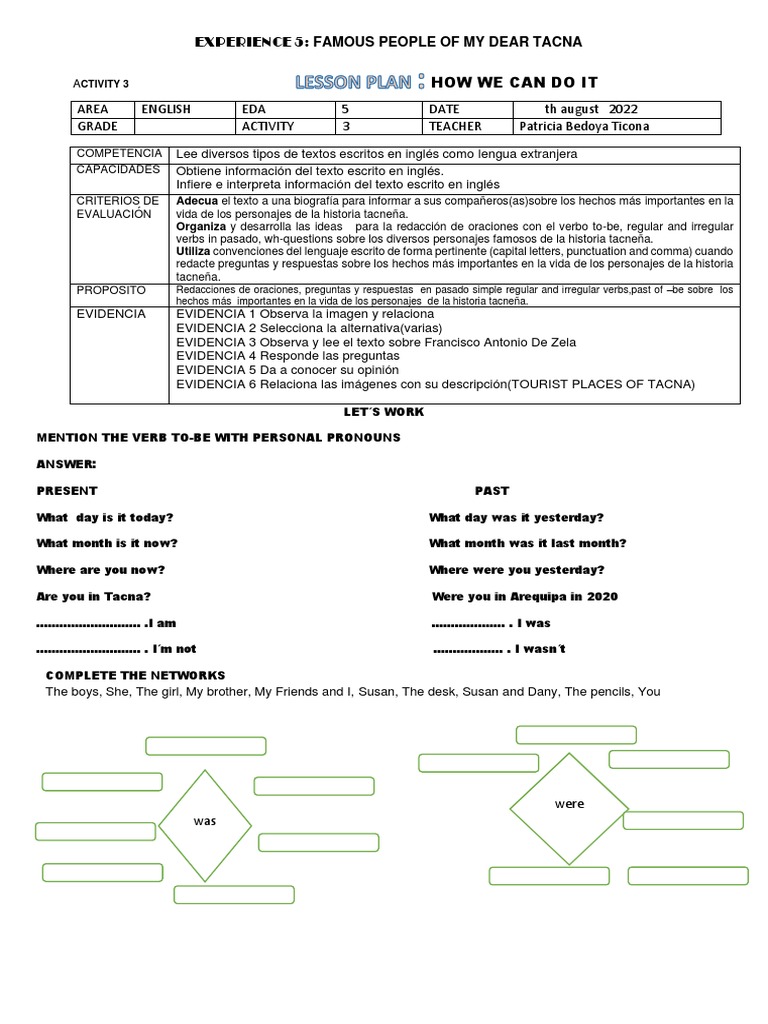 3 FICHA DE TRABAJO 3 EXP 5 4° y 5°OK | PDF