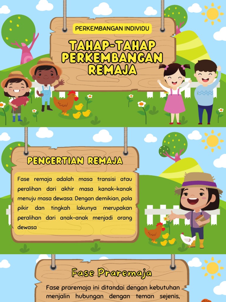 Tahap-Tahap Perkembangan Remaja | PDF