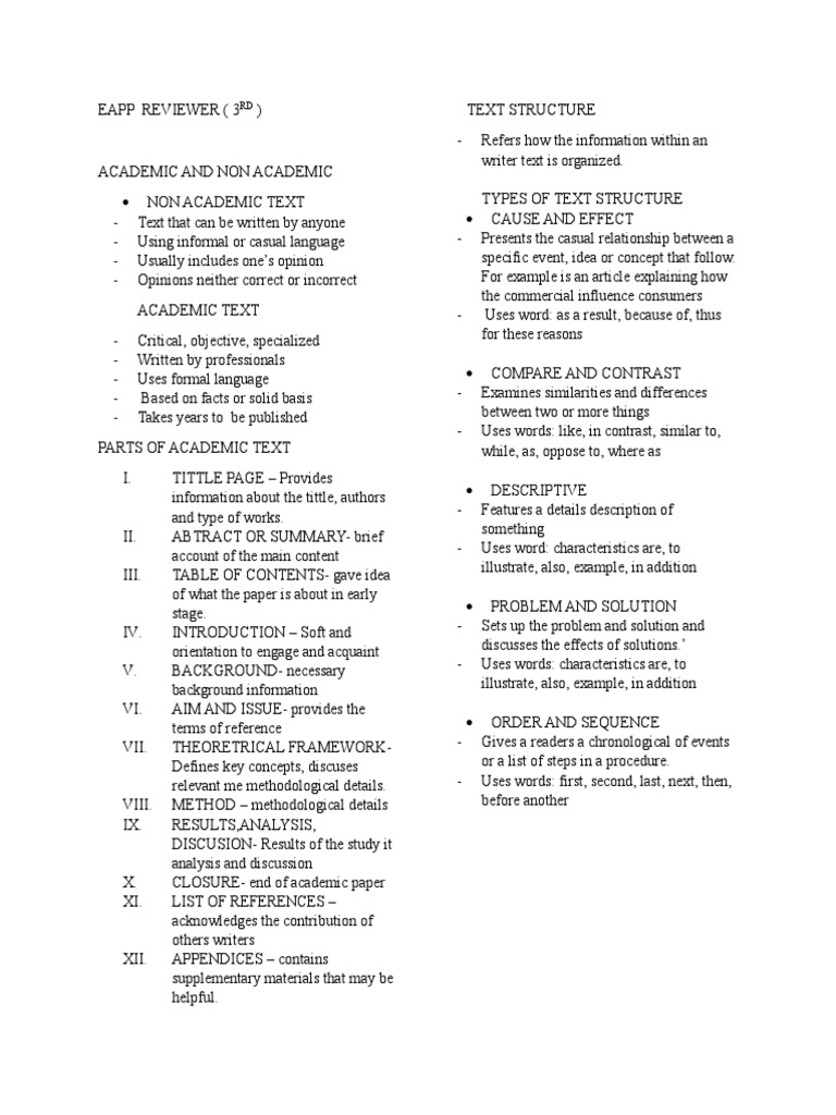 Eapp Reviewer | PDF | Narration | Plot (Narrative)