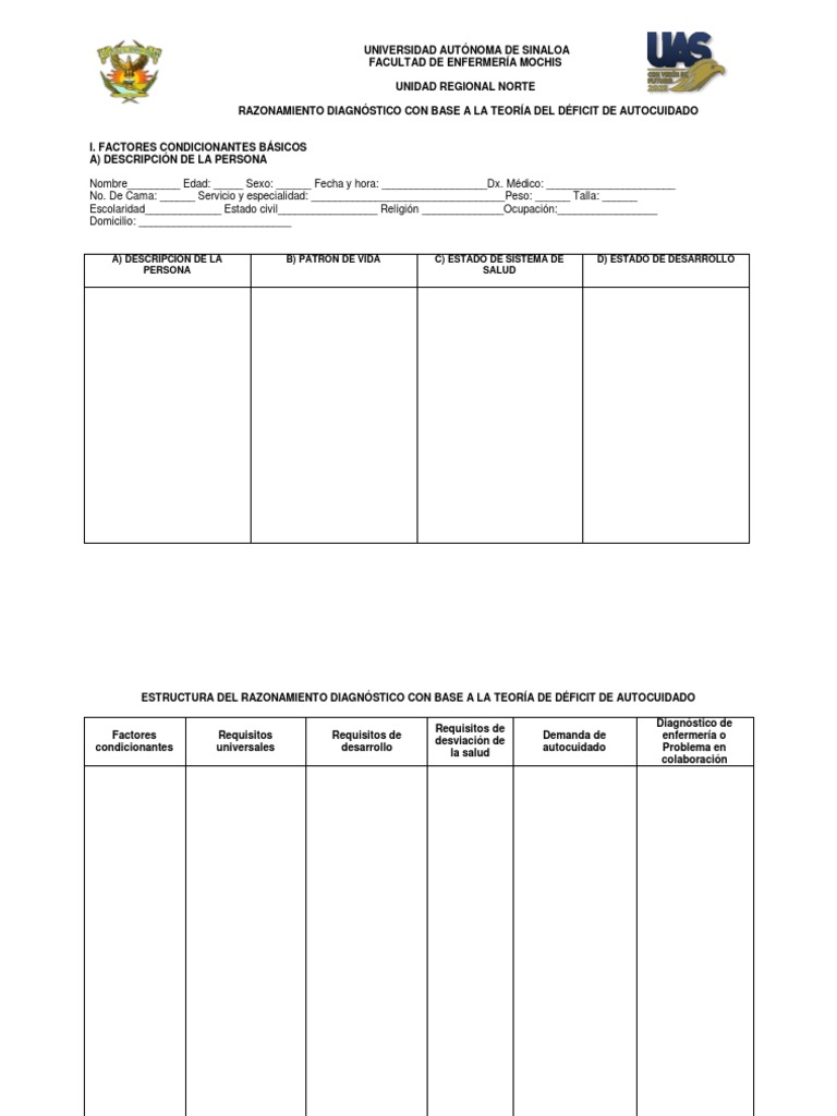 Pae Cuadros Comunitaria | PDF | Enfermería | Especialidades Medicas