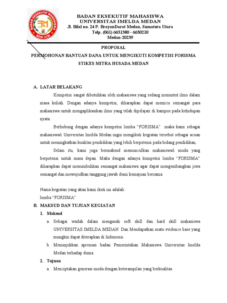 Proposal LPJ-1 | PDF