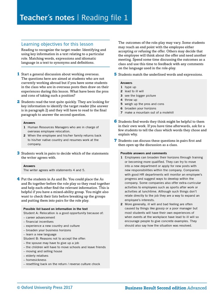 Br2e Adv Reading Notes 1 | PDF | Cognitive Science | Cognition