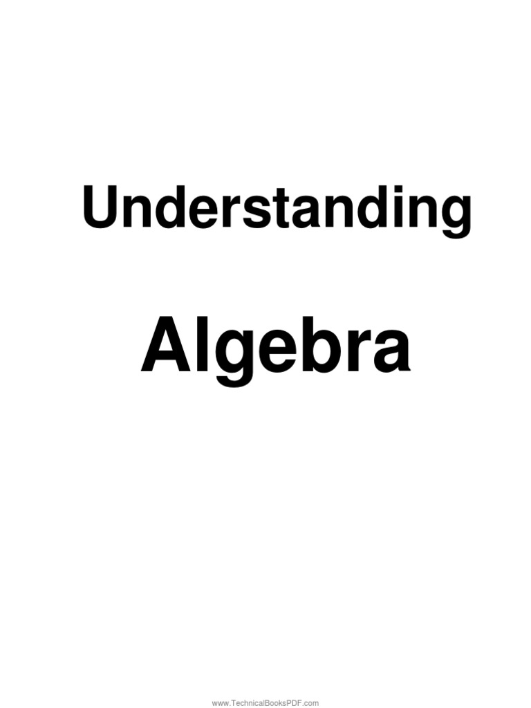 Understanding Algebra by Lauren B Resnick | PDF | Division (Mathematics ...