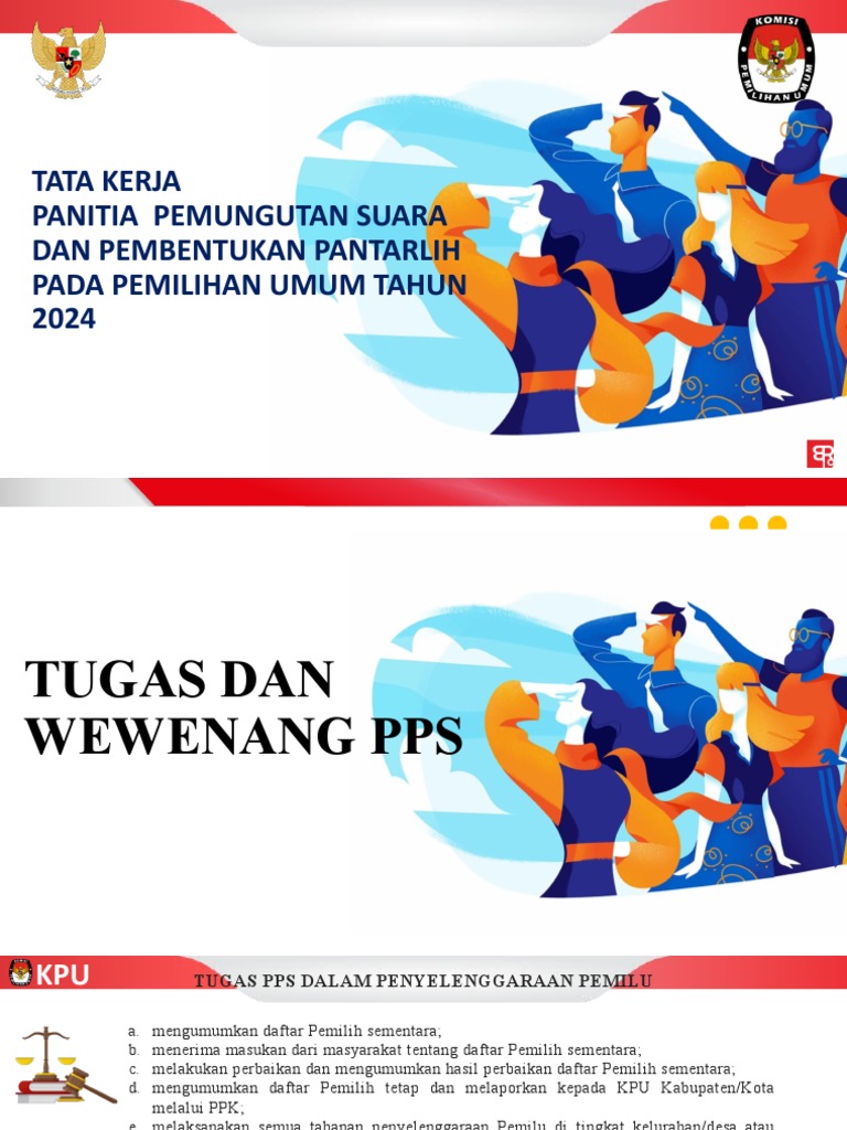 Tata Kerja Pps Dan Pembentukan Pantarlih | PDF
