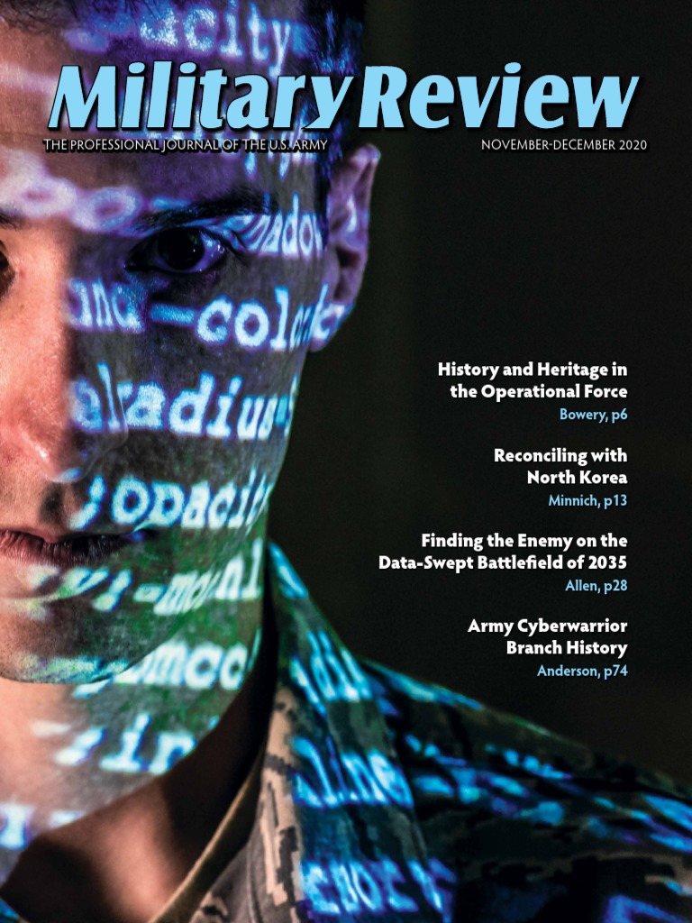 MR Nov-Dec 2020 | PDF | United States Military Academy | United States Army