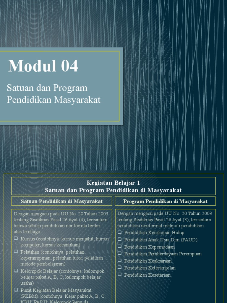 Modul 4-5 PBK Ut | PDF