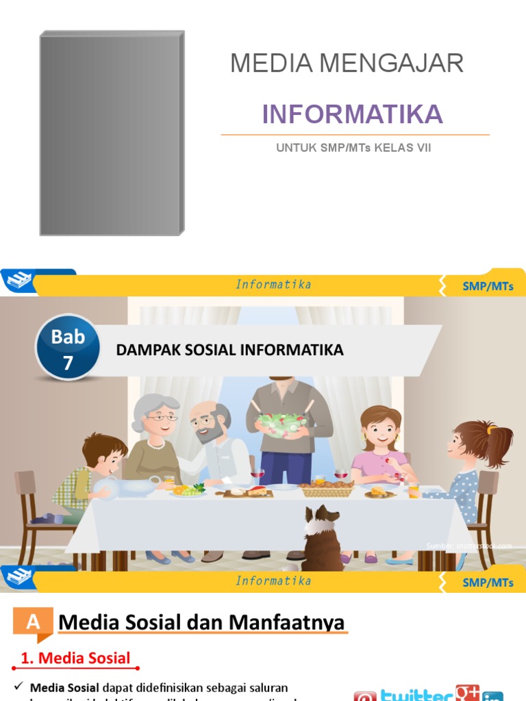 Bab 7 - Dampak Sosial Informatika Ok | PDF