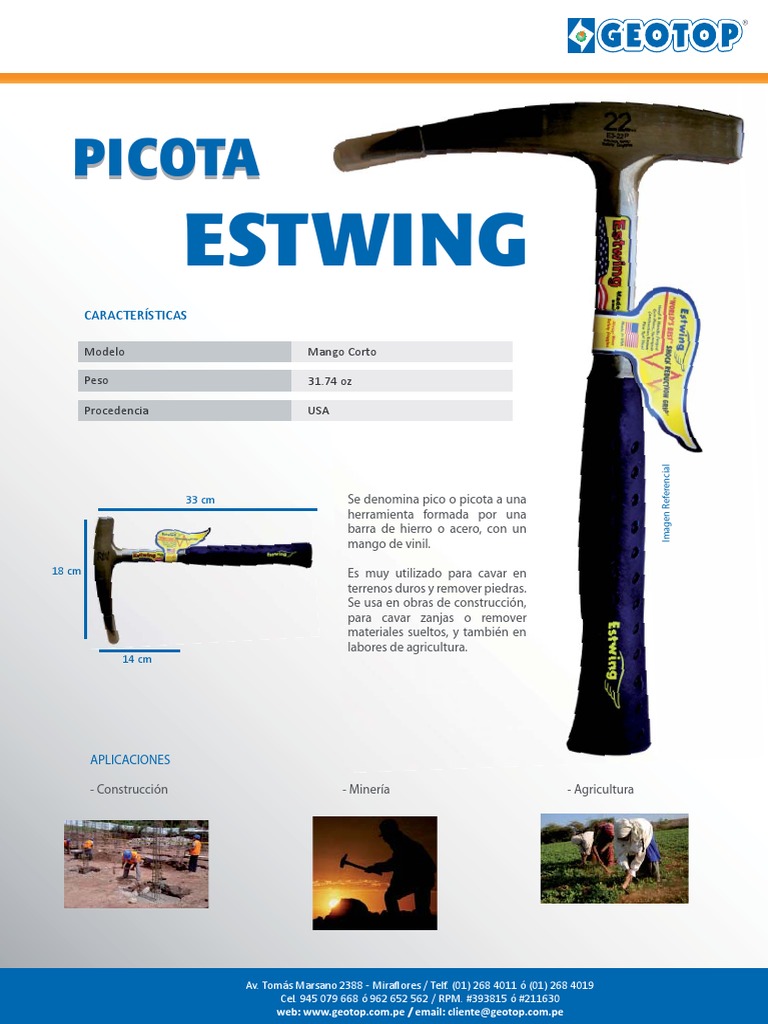 Picota Estwingmangocorto Geotopsac | PDF