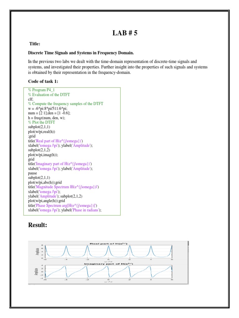 Of DSP 5 | Download Free PDF | Convolution | Signal Processing