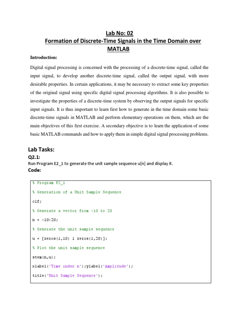 Lab 2 | PDF | Phase (Waves) | Normal Distribution