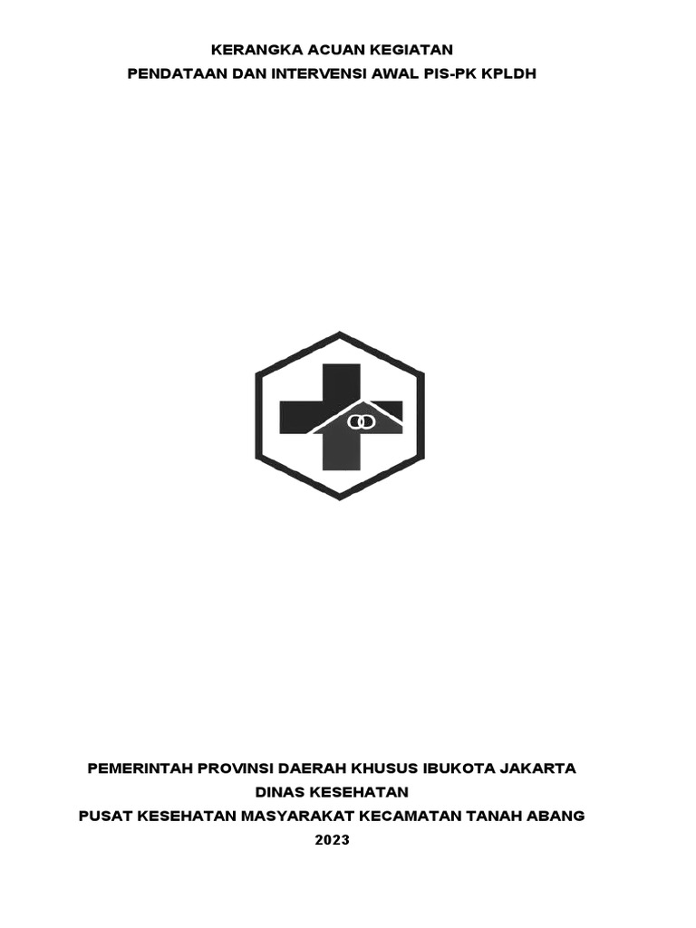 Kak Pendataan KPLDH 2023 | PDF