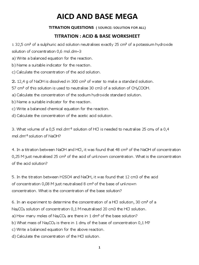 Aicd and Base Mega Teacher 2022 | PDF | Acid | Ph