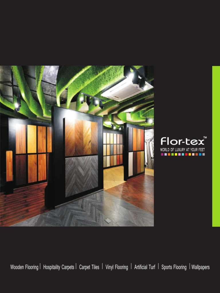Flortex Broucher | PDF | Flooring | Carpet