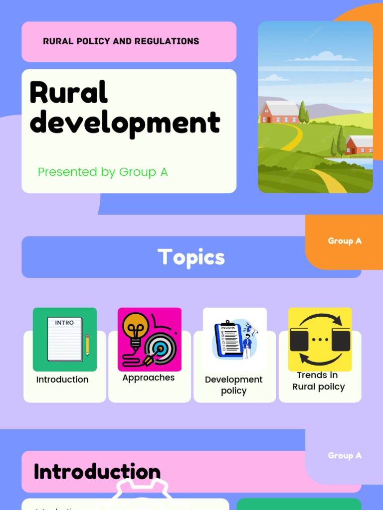Rural Development | PDF | Policy | Rural Area