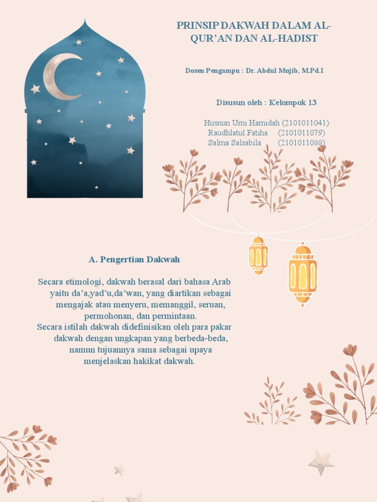 Powerpoint Prinsip Dakwah | PDF
